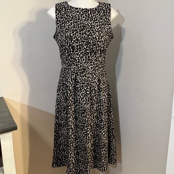 Halston Heritage | Dresses | Halston Heritage Black And White Aline ...